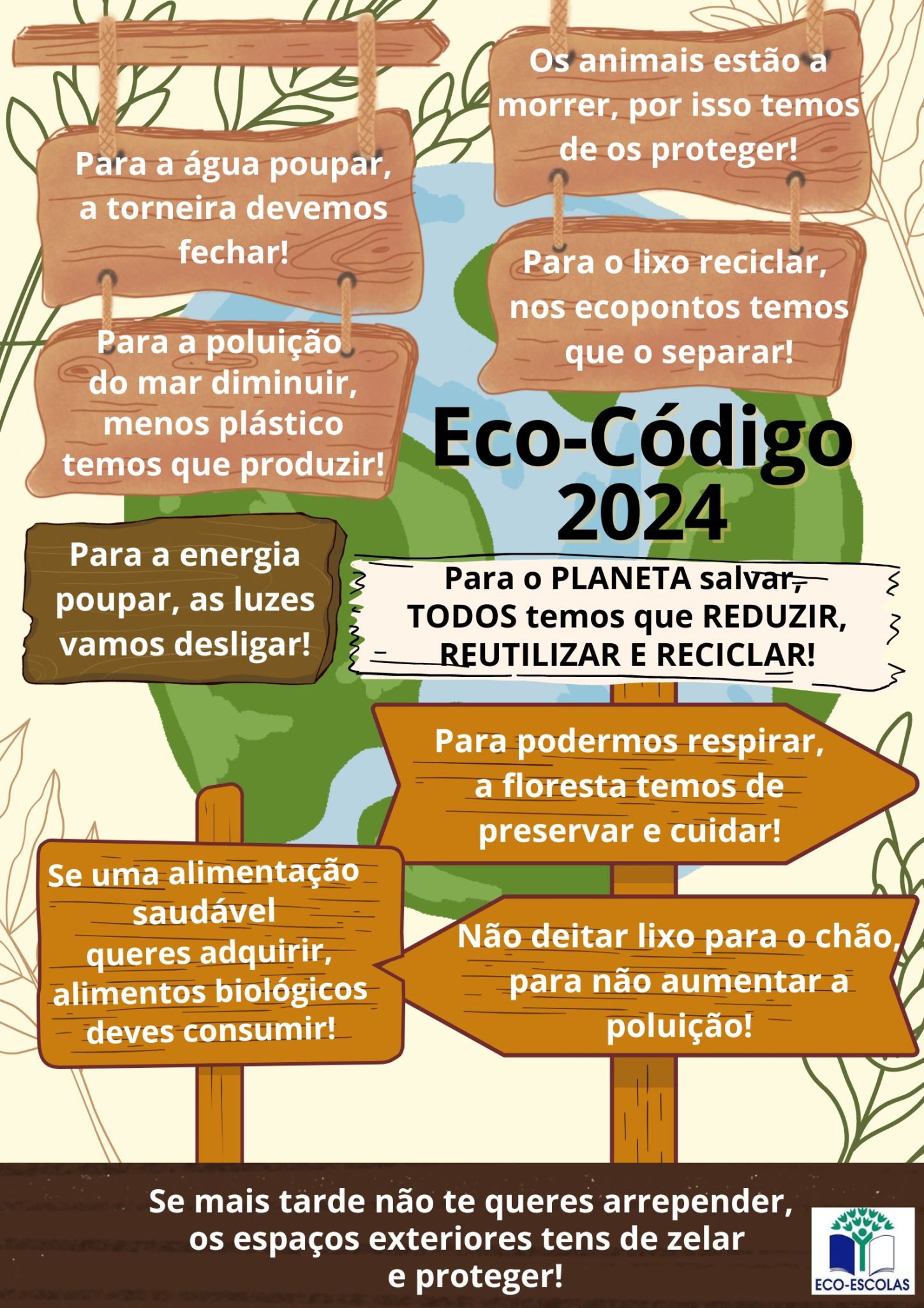 Concurso Póster Eco-Código 2023-2024 - Agrupamento de Escolas de Sardoal